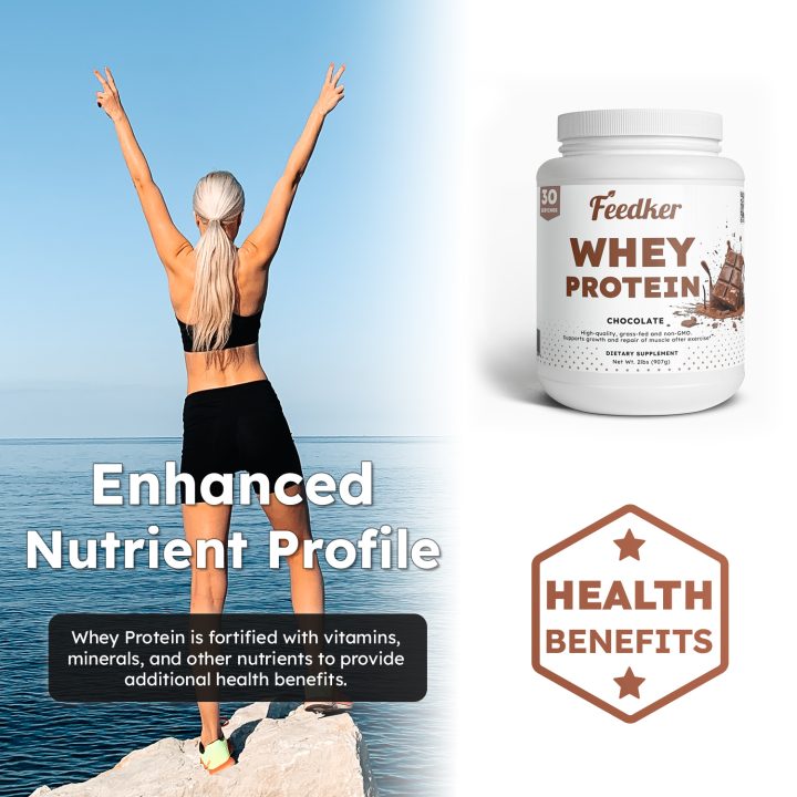 Whey Protein (Chocolate Flavour) - Feedker
