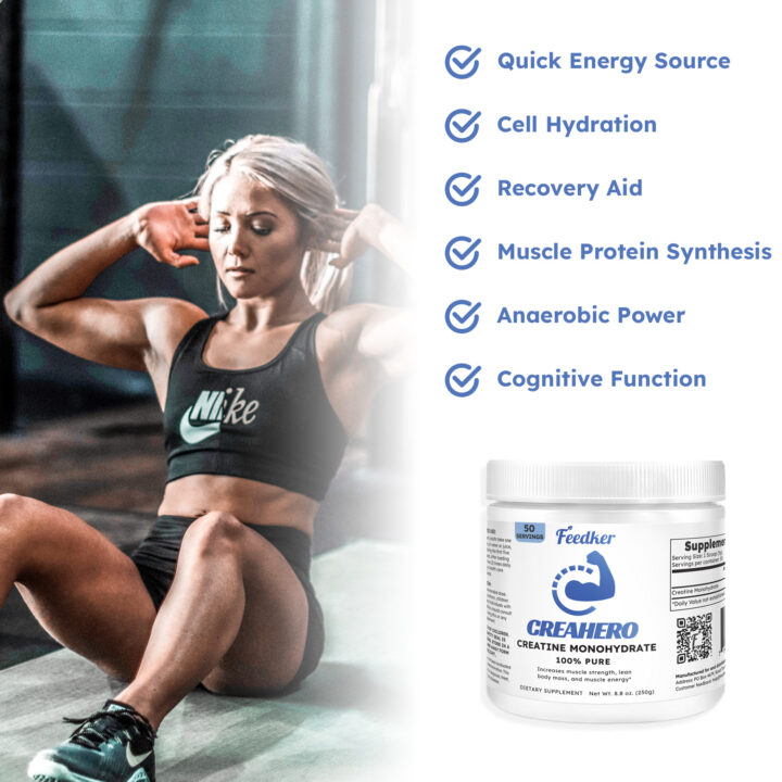 CREAHERO - Creatine Monohydrate - Feedker