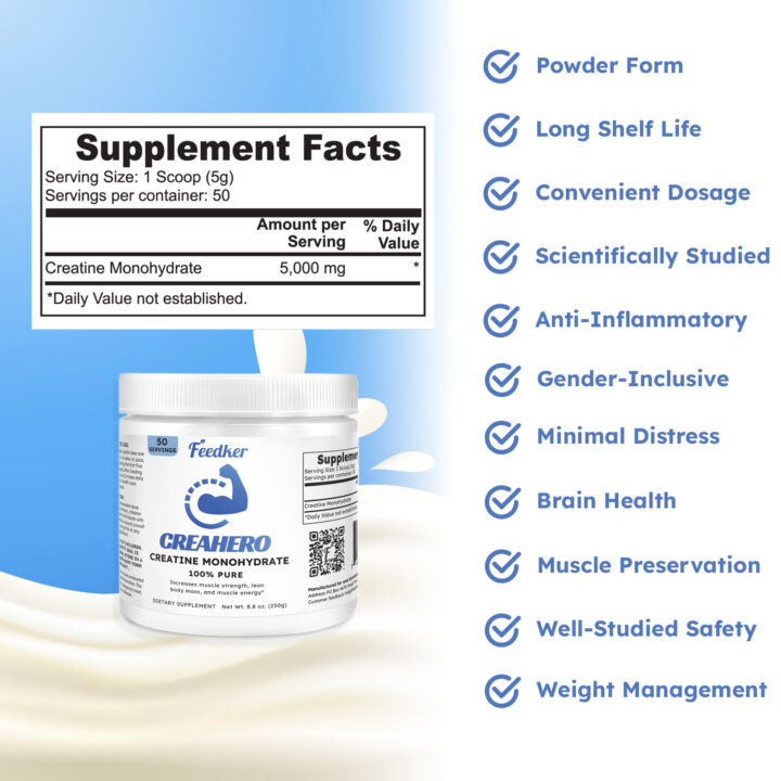 CREAHERO - Creatine Monohydrate - Feedker